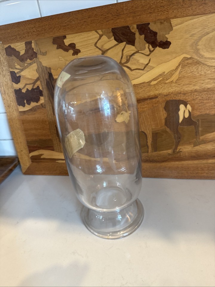 GIANT antique APOTHECARY blown glass SHOW - GLOBE or INVERTED specimen ...