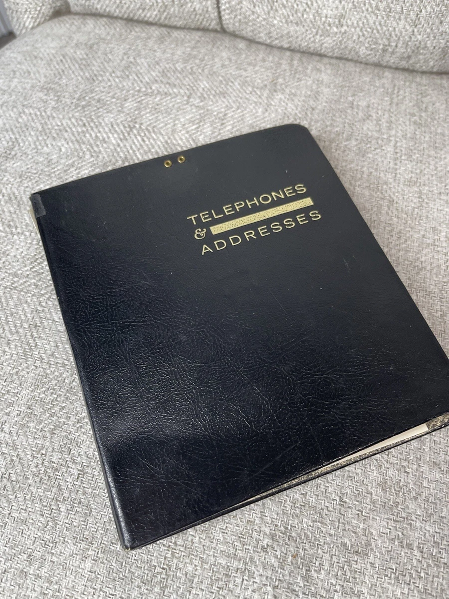 Small Telephone Address Book