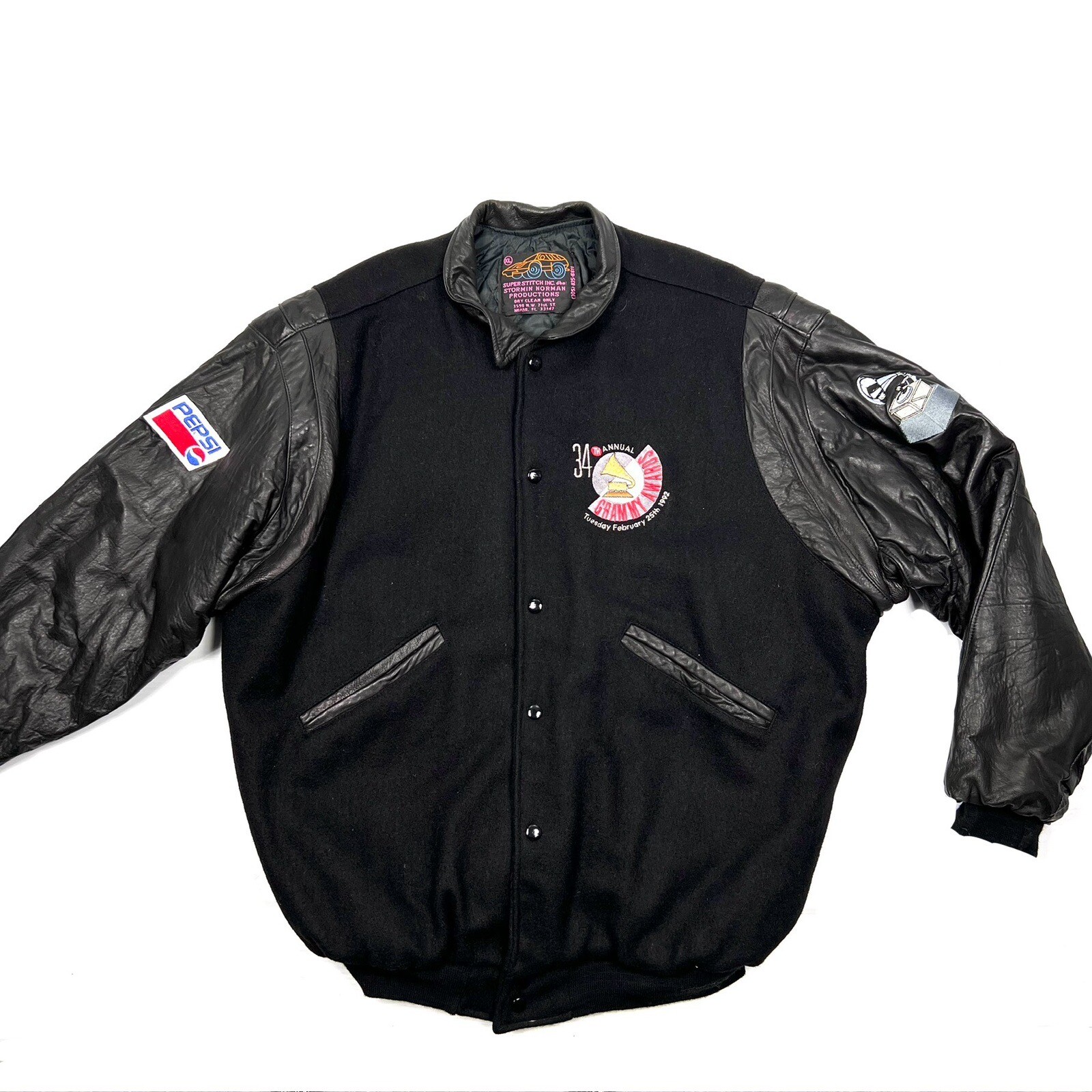 Vtg Rare NBA 2001 All Star Game Jeff Hamilton Leather Jacket 200 Made Size XXL | eBay