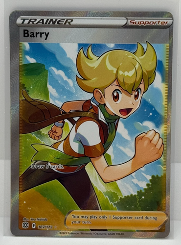 Barry 167/172 - Full Art Trainer - Brilliant Stars | eBay