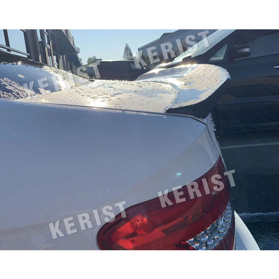 Carbon Fiber Trunk Lip Spoiler Wing Spoiler For Benz W204 Coupe 2012-15 ...