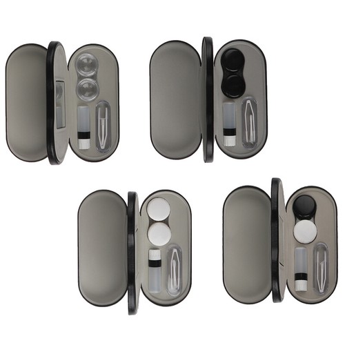 1Pcs Dual Use Glasses Contact Lens Case 2 In 1 Double Sided Portable ...