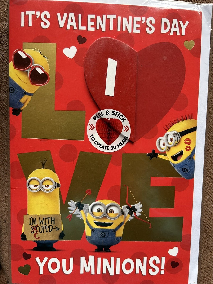Minions Valentines Day