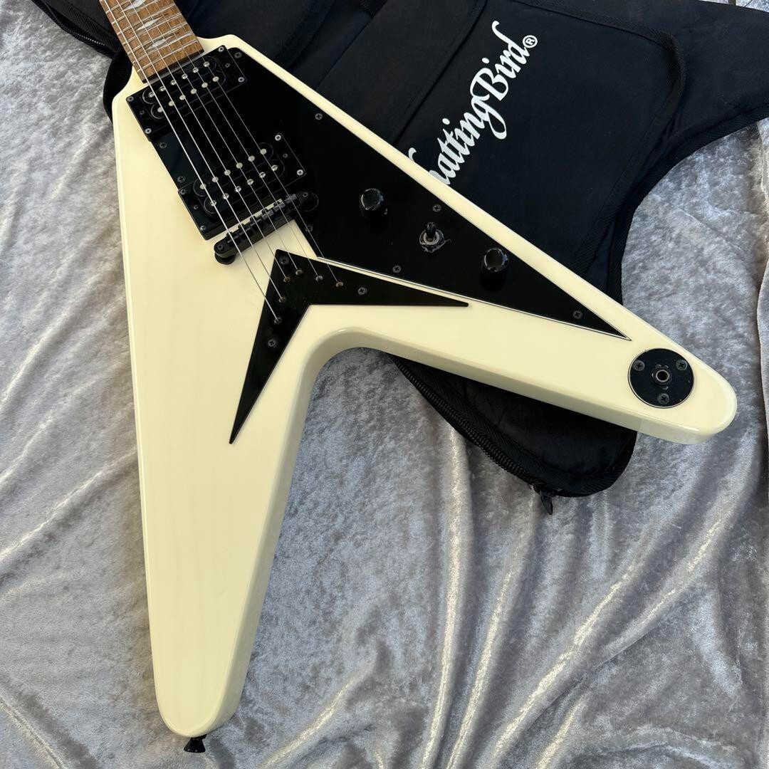 Chatting Bird Flying V by Caparison Guitars - Rare Model in Chatting Bird Flying V by Caparison Guitars - Rare Model in
