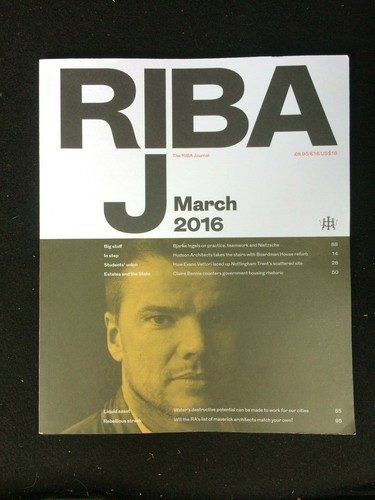 RIBA Journal, Architecture Architects Building Design Magazine March ...