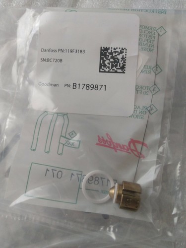 Goodman Janitrol Amana Flow Check Piston Kit Orifice B1789871 Danfoss ...