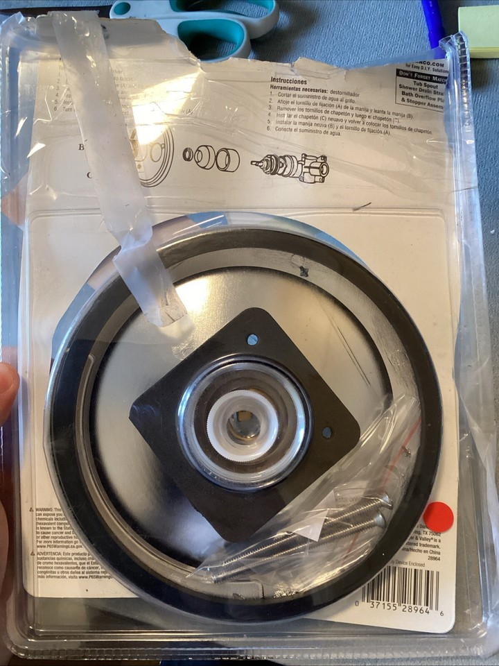 Danco Tub/Shower Trim Kit for Eljer & Valley Faucets Chrome Finish ...