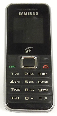 Samsung SGH-S125G - Black and Silver ( TracFone ) Cellular Candybar ...
