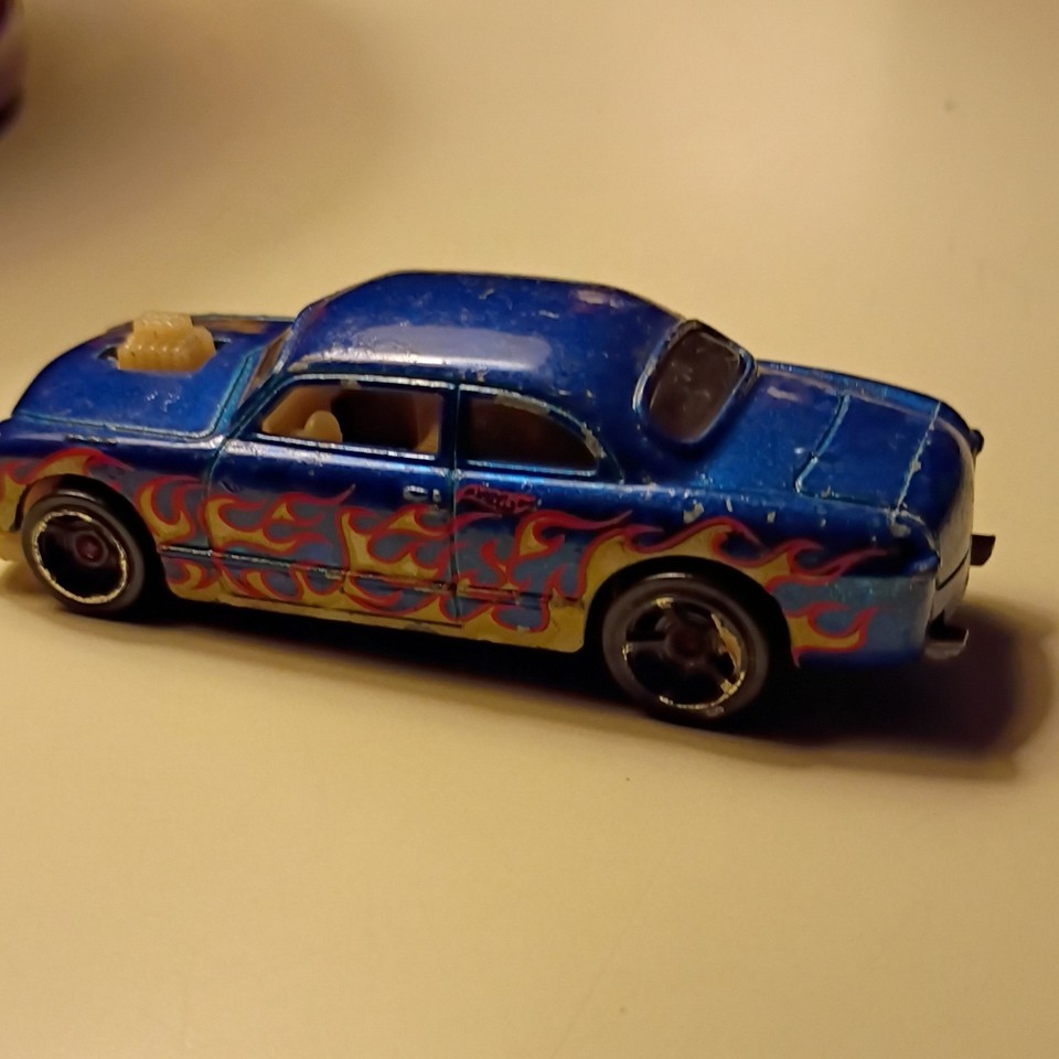 Hot Wheels Shoe Box Blue Yellow Orange Diecast Car Model | eBay