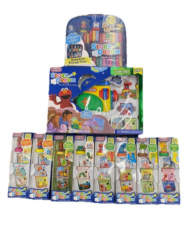 Story DREAM MACHINE Projector Little Tike Books 1O-COMPLETE SET+BONUS ...
