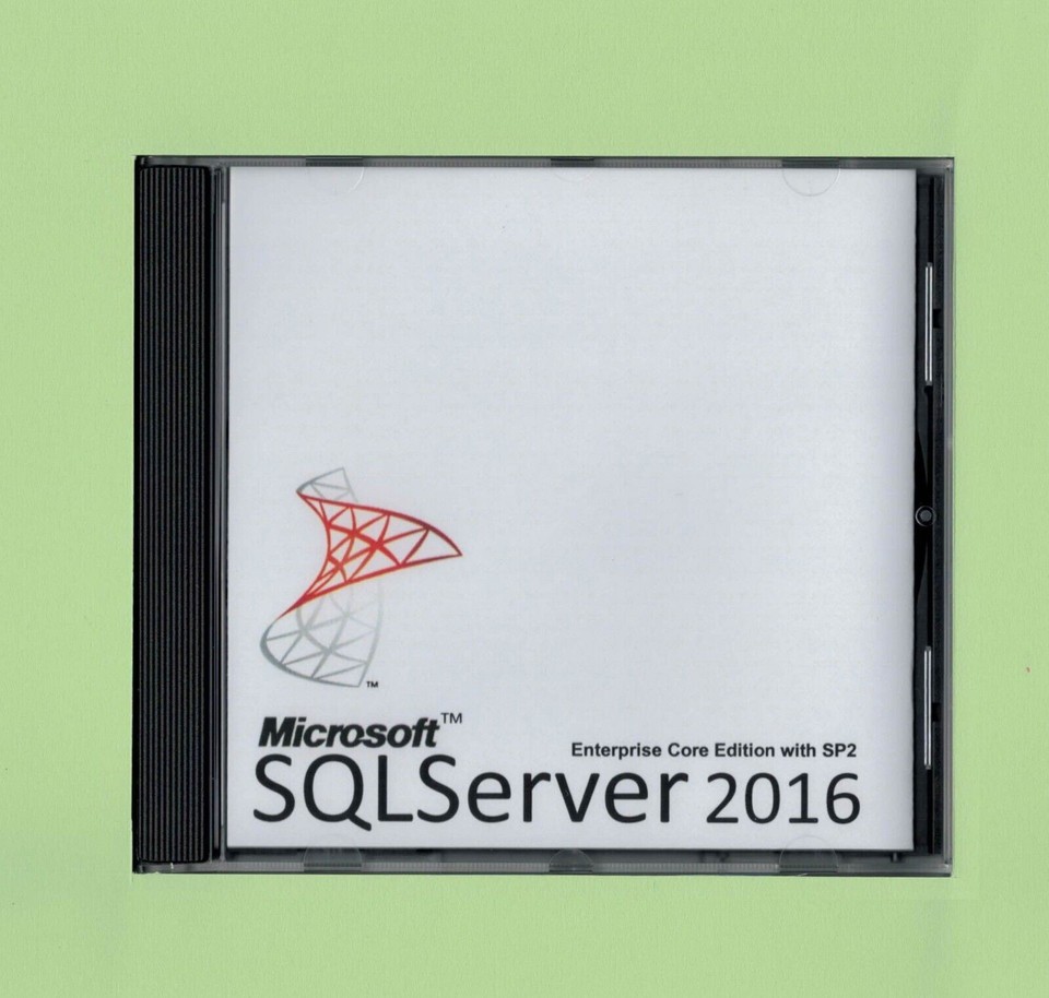 Microsoft SQL Server 2016 Enterprise with 40 Core License, unlimited User CALs | eBay