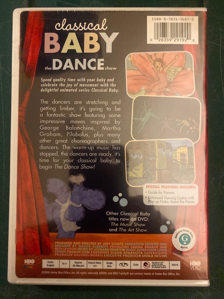 Classical Baby Dance (DVD, 2005) 26359291920| eBay