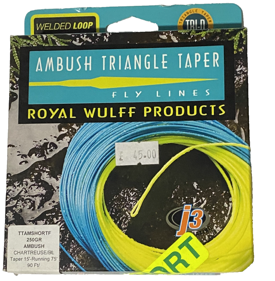 Royal Wulff Ambush Short Taper Line 250gr Head | eBay