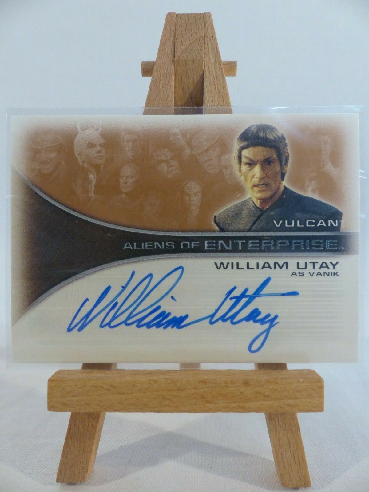 Star Trek Enterprise season 1 AA10 William Utay as Vanik autograph | eBay