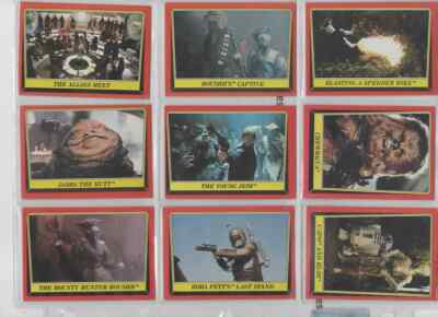 8B3-41983 Return of the Jedi Trading Cards Singles You Choose Hi ...