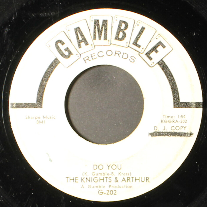 KNIGHTS & ARTHUR: do you / so sweet, so fine Gamble 7" Single 45 RPM | eBay