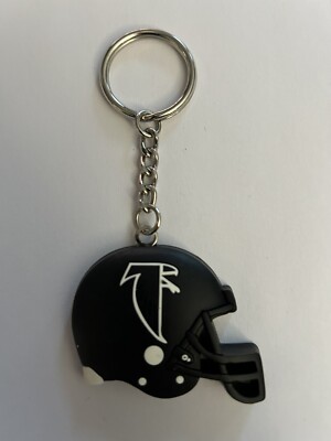 Atlanta Falcons Rubber Football Helmet Keychain Officially Licensed NFL ...