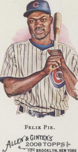 2008 Topps Allen & Ginter's - Felix Pie #301 for sale online | eBay