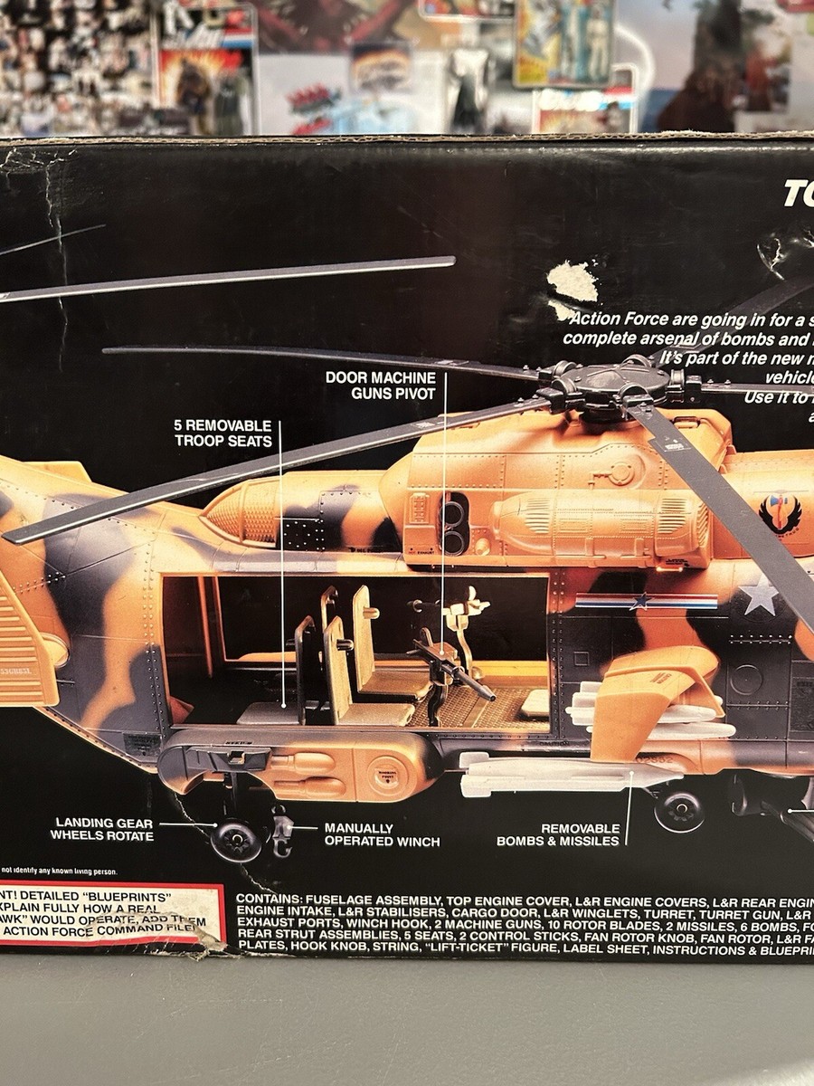 GI JOE ACTION FORCE UK - Tomahawk, 100% Factory Sealed, 1986 GI JOE ACTION FORCE UK - Tomahawk, 100% Factory Sealed, 1986