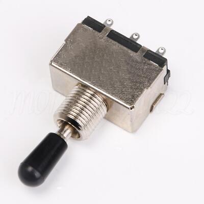 2x Sealed Momentary Toggle Switch 3 Position Mini Toggle Switch Chrome ...