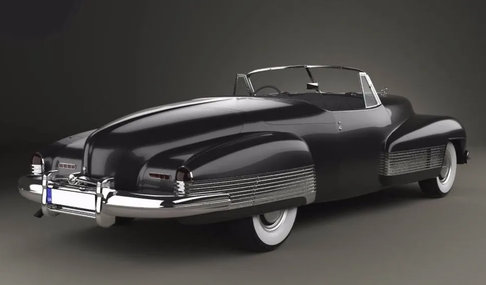 Harley Earl Concept Car w/ Orig.Engine&Wheel Rims1:18SCALE1959METAL ...