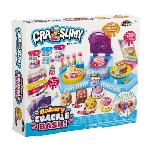 Cra-Z-Slimy Bakery Crackle Bash, Clay Cracking, Slime Toys, Modelling ...
