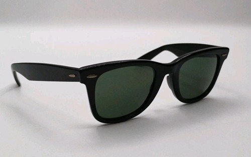 VINTAGE Men's Ray Ban 80s Black B&L USA Wayfarer 5022 Sunglasses | eBay
