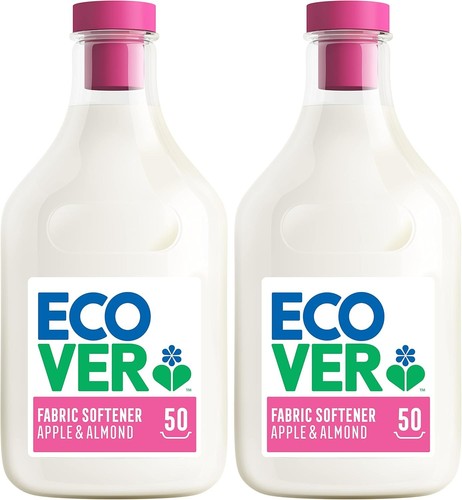 Ecover Fabric Softener, Apple Blossom & Almond, 2 x 50 Washes, 2 x 1.5L | eBay UK