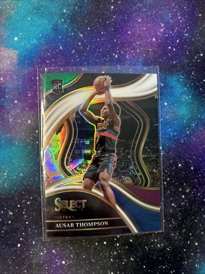 2023-24 Select Ausar Thompson Courtside Green/White/Purple Prizm Rookie ...