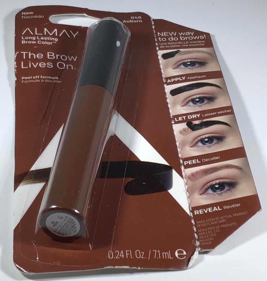 Almay Long Lasting Brow Color The Brow Lives On Peel Off Formula 040 ...