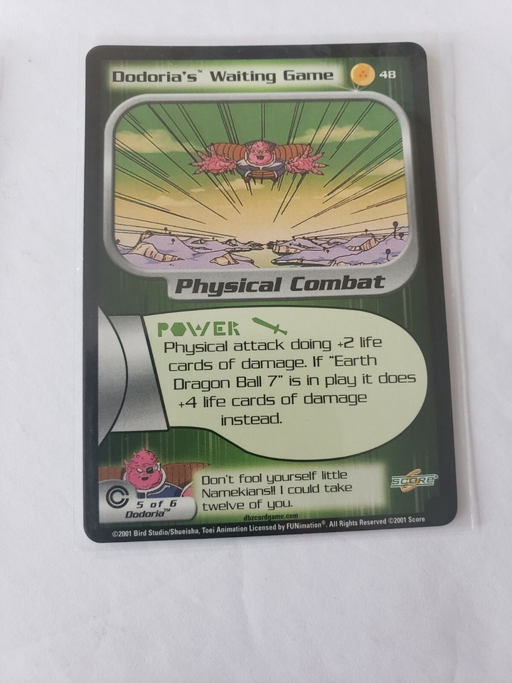 Dragon Ball Z CCG - Trunks Saga (2001) - You Pick (individual cards ...