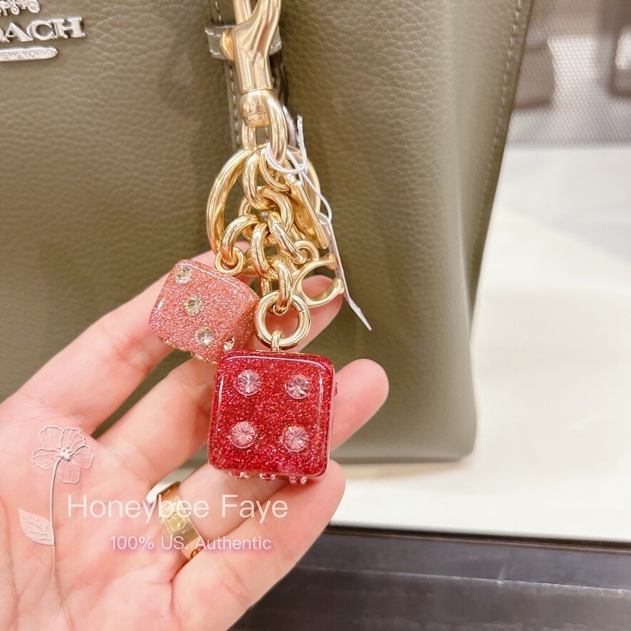 NWT Coach Dice Cluster Bag Charm CH831 | eBay
