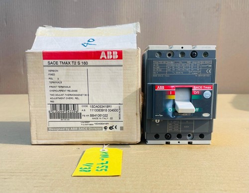 ABB SACE Tmax T2S 160 Industrial Circuit Breaker 63 Amps 1SDA053418R1 #New | eBay