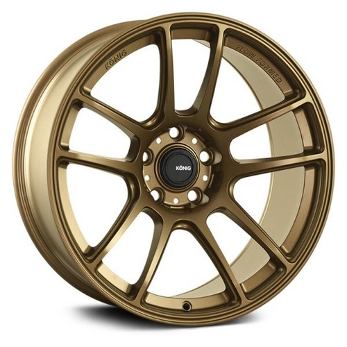 1 New 18x9.5 Konig Heliogram Matte Bronze 5X120 ET38 wheel/rim ...