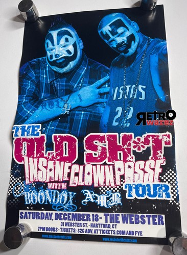 Insane Clown Posse - The Old SHXT Tour Poster 11.5x17.25” ICP twiztid Juggalo | eBay