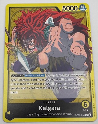 Kalgara OP08-098 One Piece Two Legends | eBay