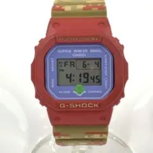 Casio G-Shock Super Mario Bros Watch - DW-5600SMB-4JR 4549526329388| eBay