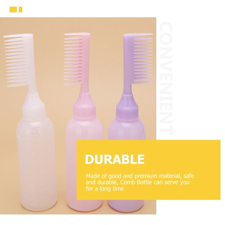9 Pcs Root Comb Applicator Bottles Applicator Bottles for Hair Dye comb ...