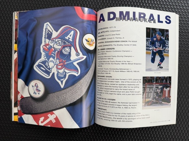 IHL Hockey Book Program Magazine 1995 Golden Moments 50th Anniversary ...
