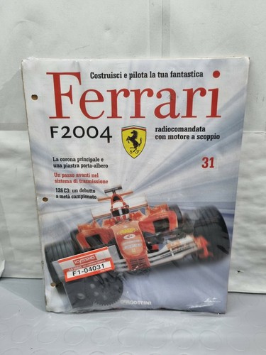 FERRARI F2004 SCALA 1/8 KYOSHO RADIOCOMANDATA USCITA N°31 DEAGOSTINI