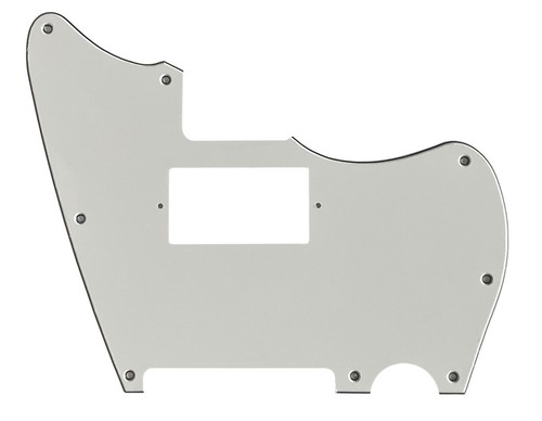 New 3 Ply Guitar Pickguard For Telemaster Jazzcaster Hybrid PAF,White ...