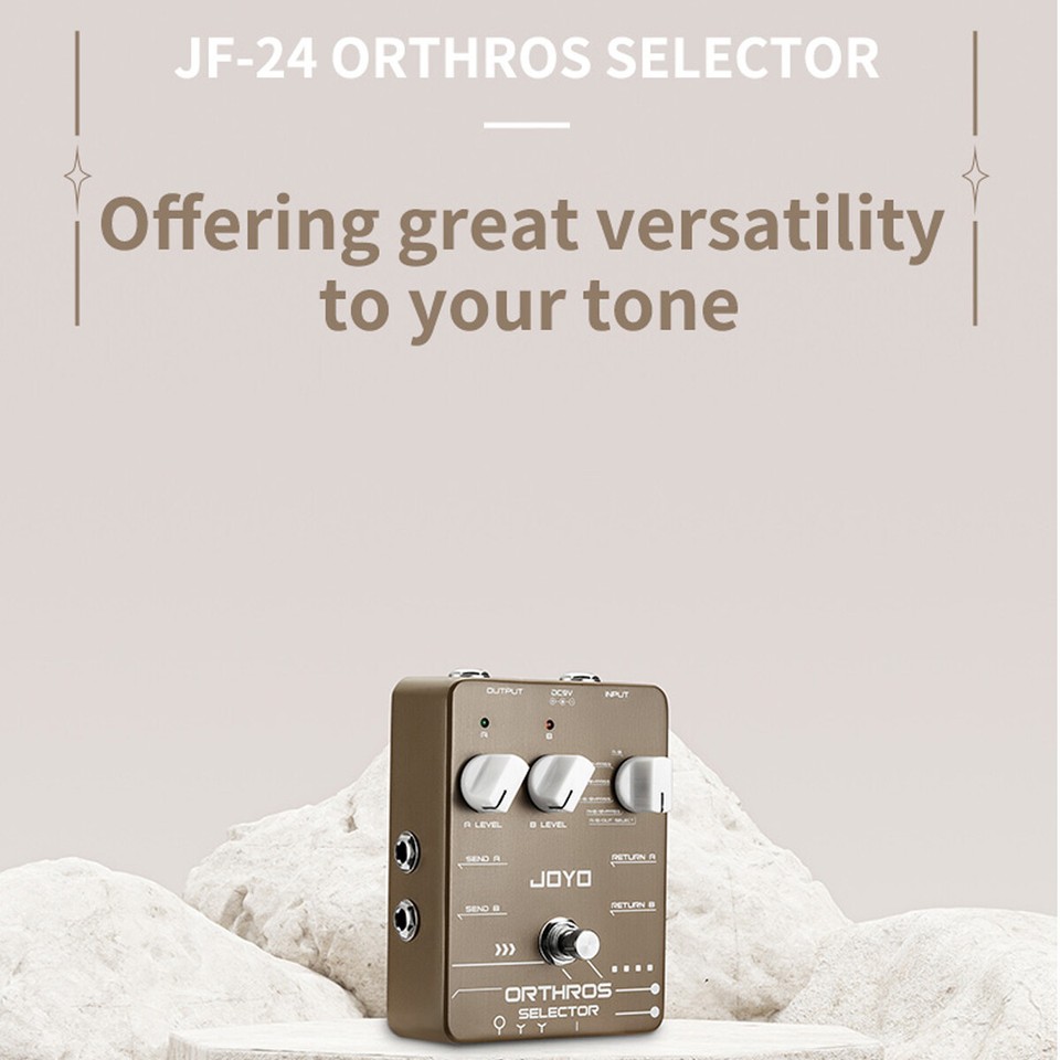 JOYO Loop Guitar Effect Pedal 6 Looping Modes 2 Line Loop JF-24 ...