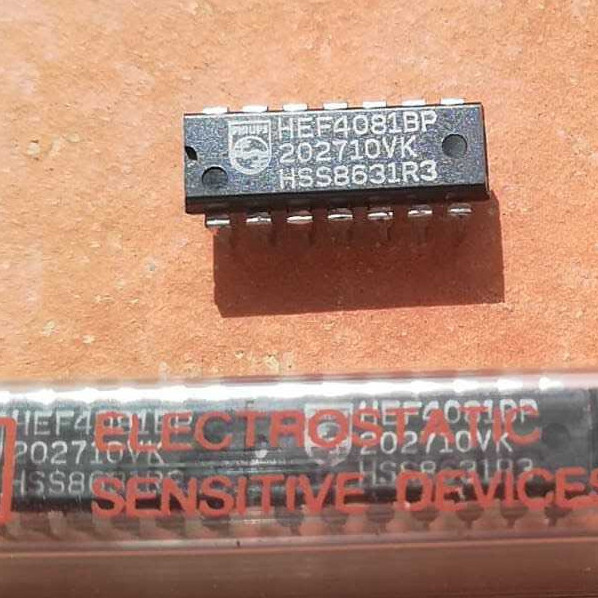 Neuf sorti de la barrette HEF4081BP quadruple AND/ET 2 entrées Philips 4081 | eBay