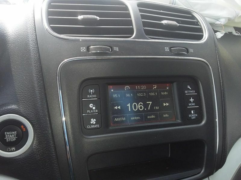 2015-2018 Dodge Journey Radio Display Receiver 4.3" Satellite AM FM CD ...