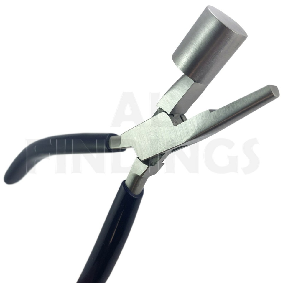 WRAP & TAP PLIERS RING FORMING BAIL MAKING WIRE LOOPING 15mm LARGE bail ...