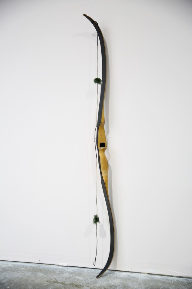 Bear Archery Black Bear Glass Powered Vintage Recurve Bow Brown Black ...