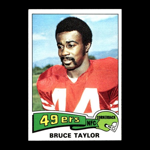 Bruce Taylor 1975 Topps San Francisco 49ers #418 R311G | eBay