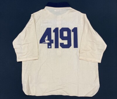 Ty Cobb (deceased 1962) Signed Detroit Tigers Vintage Wool Model Jersey ...