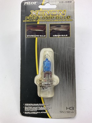 Pilot XB-H3B Light Bulb - 12V, 55W Xenon Fog Lamp Bulb H3 | eBay