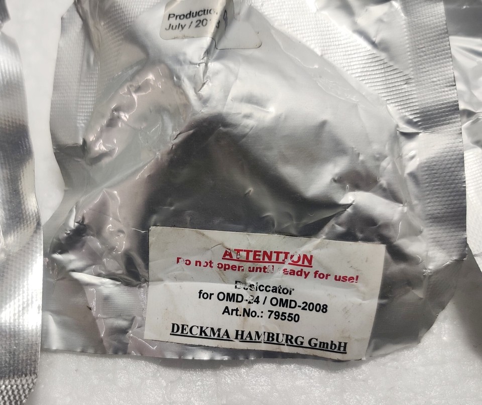 3pcs of Deckma Hamburg Art. No. 79550 Desiccator for OMD-24 / OMD-2008 | eBay